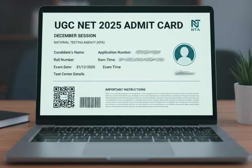 UGC NET December 2025 Admit Card: 28 दिसंबर को जारी होंगे प्रवेश पत्र ...
